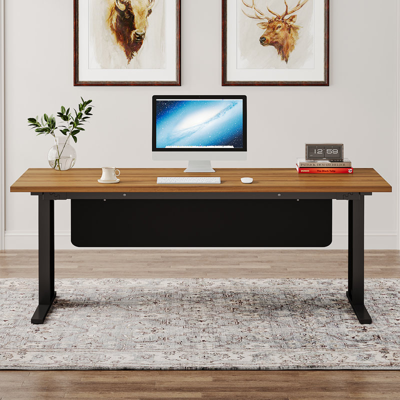 Ebern Designs 63" Large Computer Executive Desk - Wayfair Canada